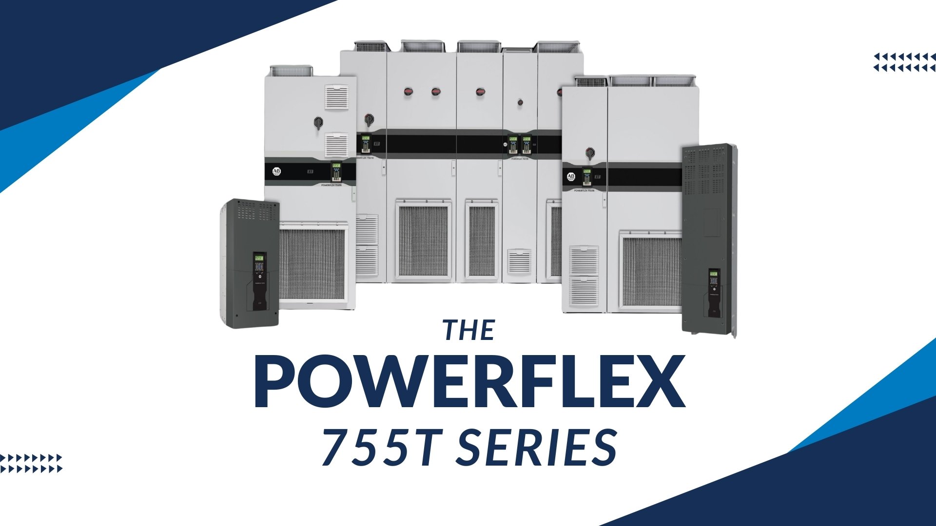 Comparing the PowerFlex 755T Series: TS, TL, TR, and TM