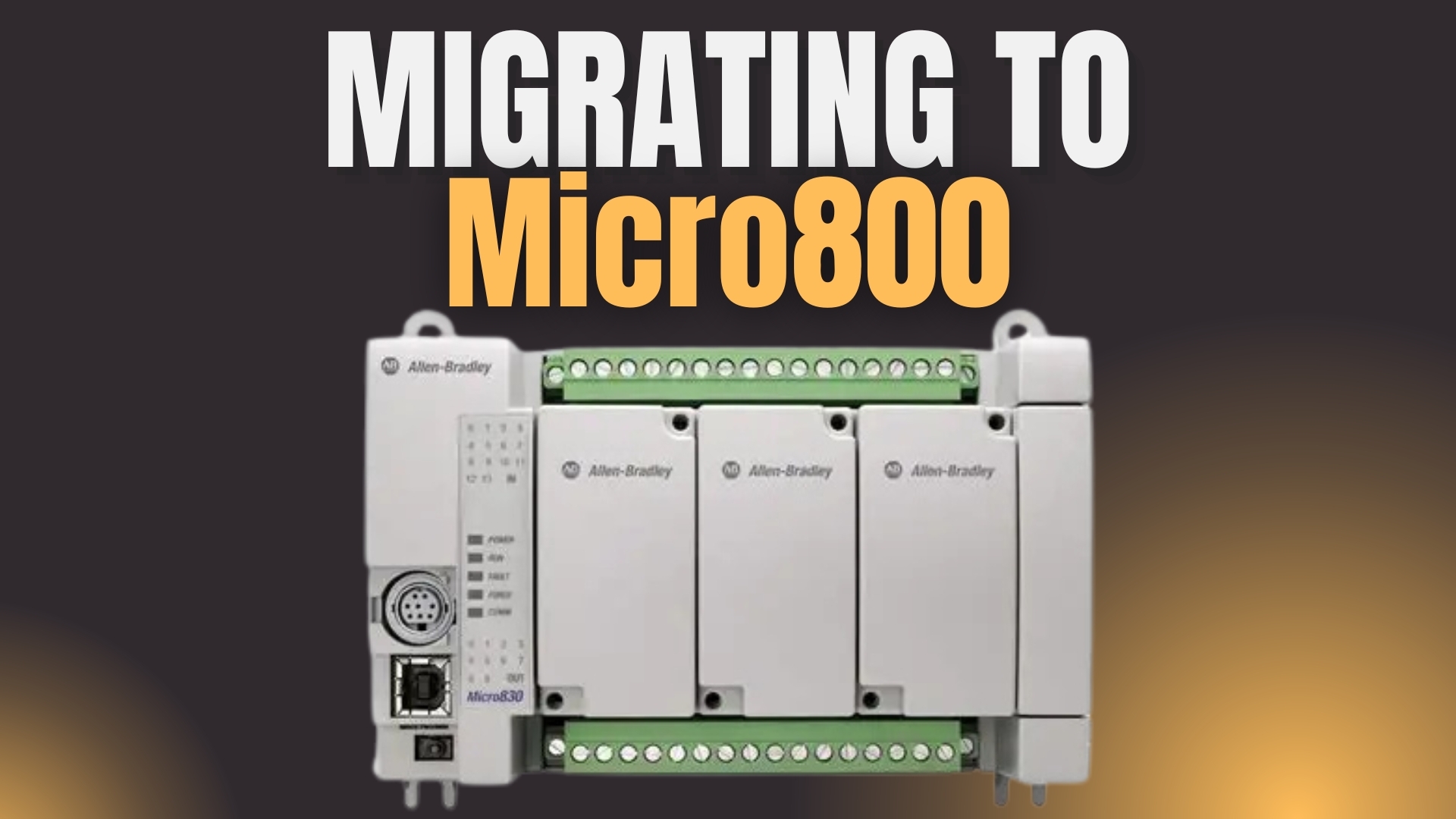 Why Now Is the Smart Time to Migrate from MicroLogix to Micro800