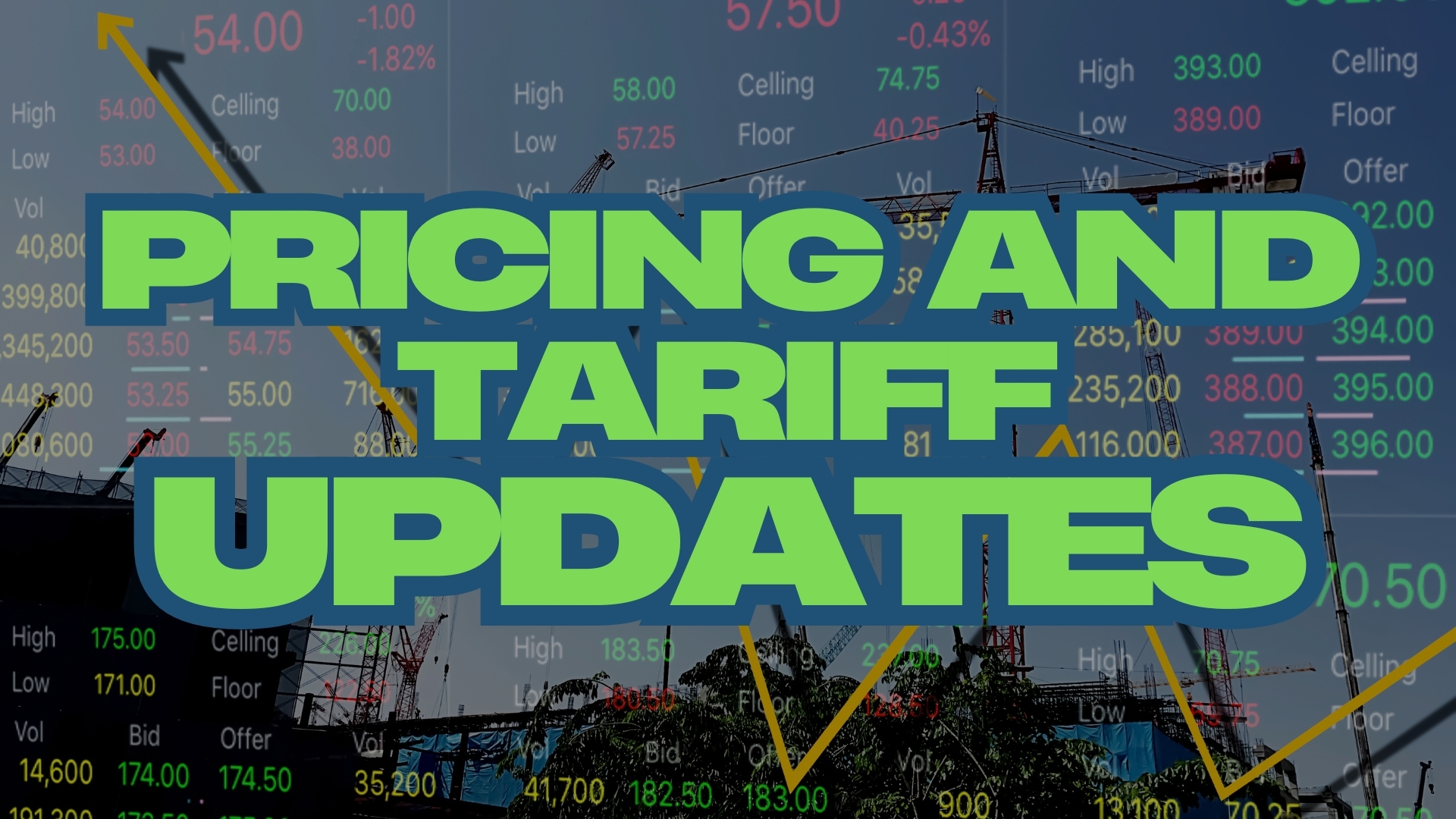 Price and Tariff Adjustment Summary (Updated 6/9/25)