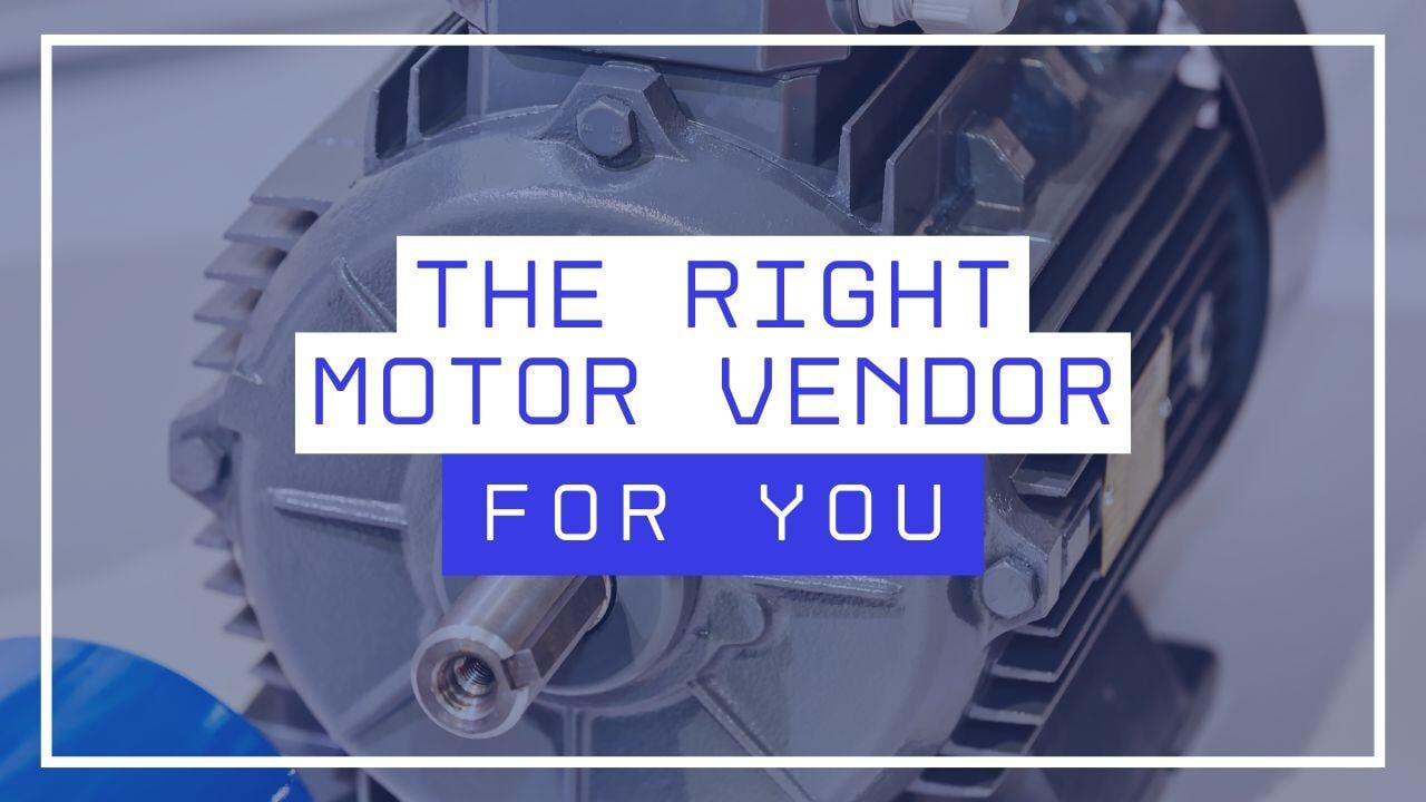 Choosing the Right General-Purpose Motor Vendor: Powering Your Facility